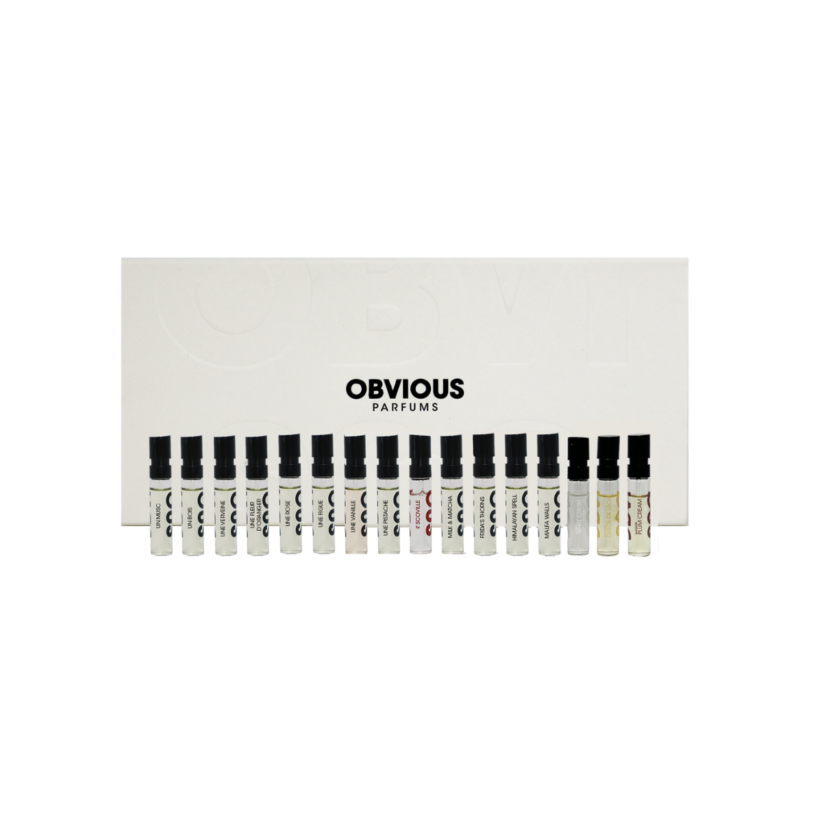 Obvious Parfums - Discovery set - 16 x 1,5 ml • Perfume Lounge ...